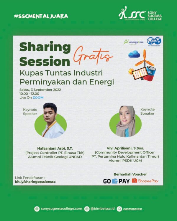 Sharing Session (gratis) - Sony Sugema College